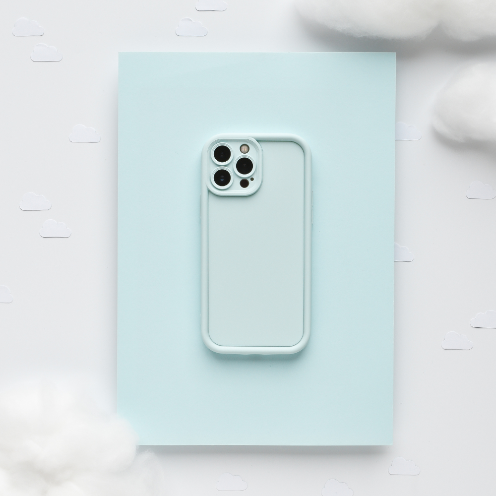 Cloud Soft NAKD iPhone Case - Powder Blue | Phone Cases | Coconut Lane