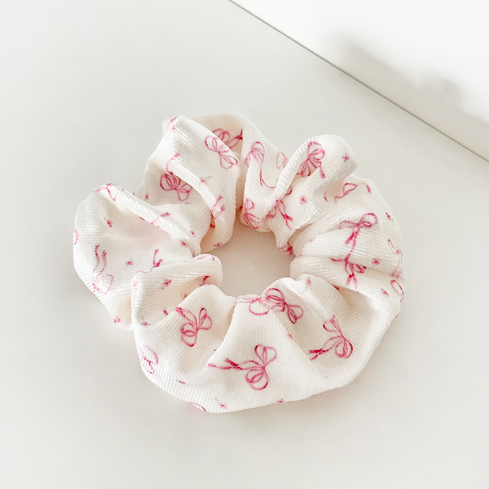 Dainty Bows Scrunchie | Hair Accessories | Coconut Lane