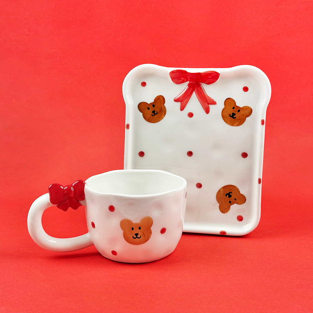 Berry Cute Mug & Toast Plate Set | Homeware | Coconut Lane
