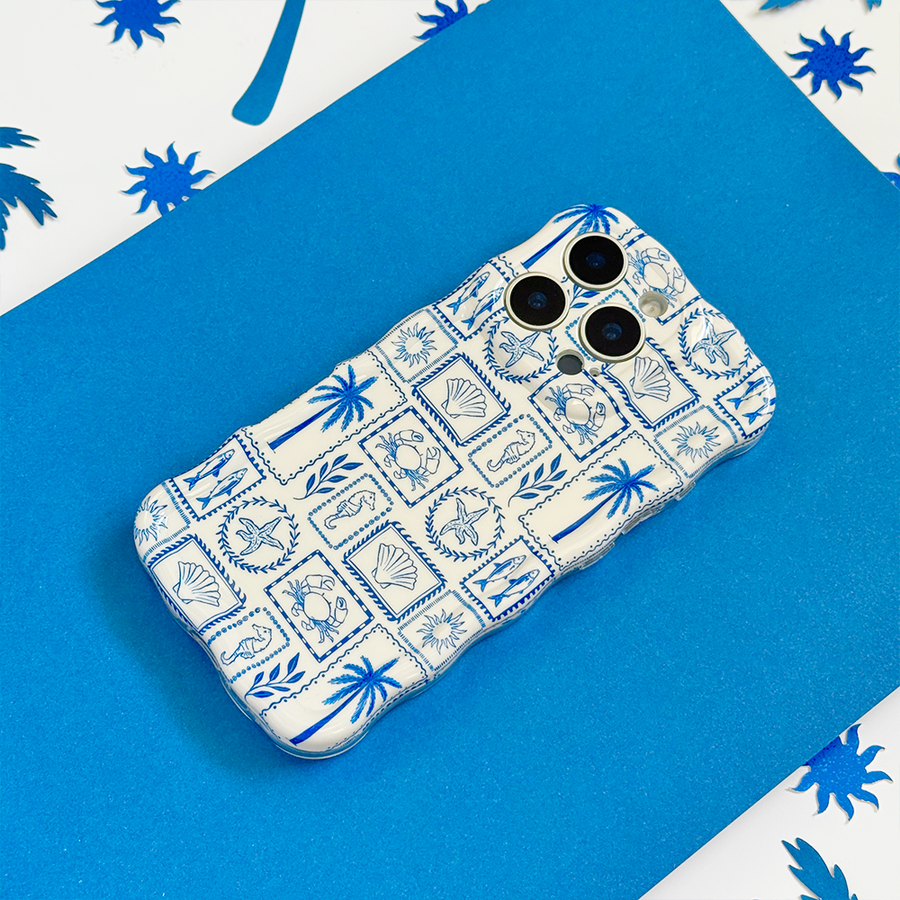 Wavy Phone Case - Malibu Drive | Phone Cases | Coconut Lane
