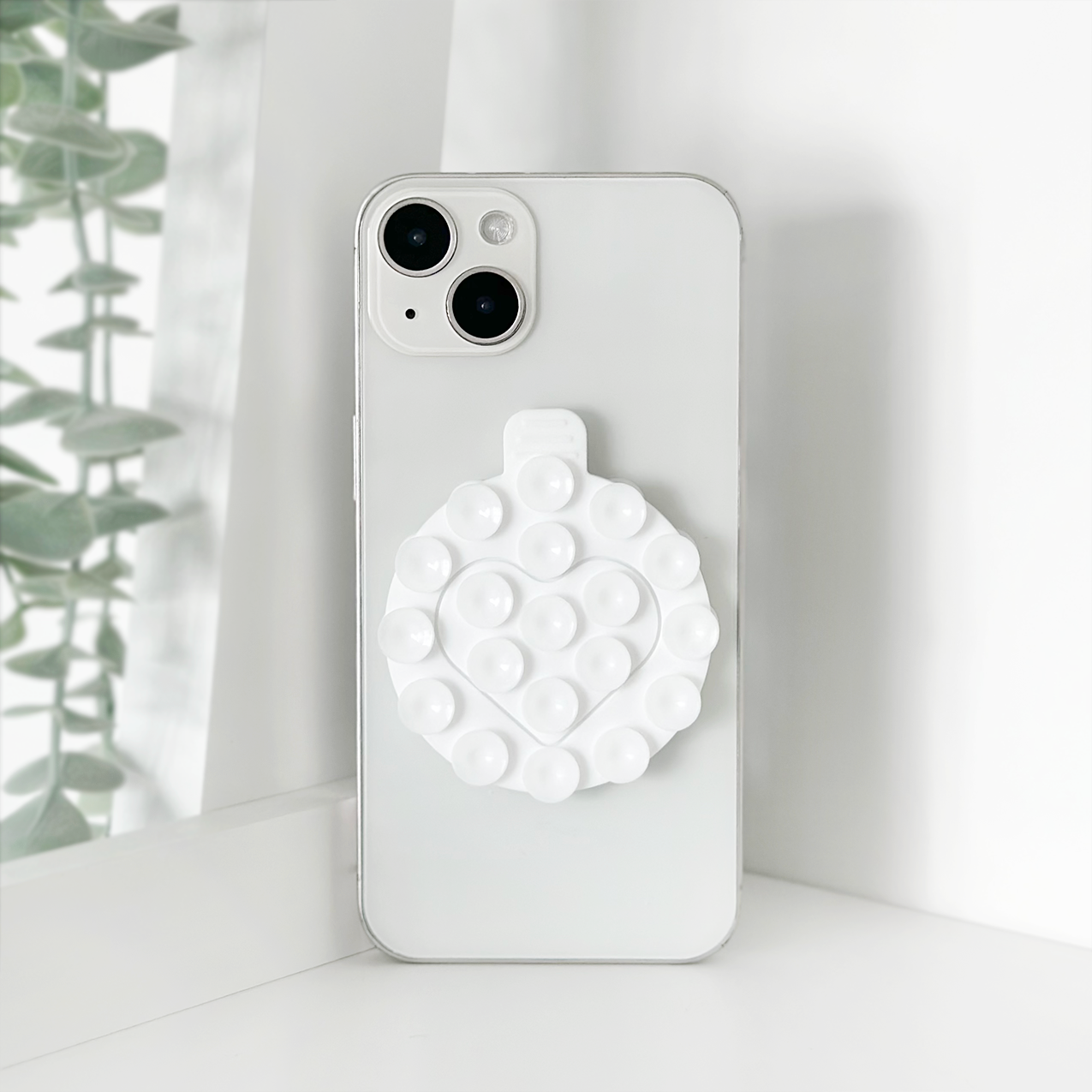 Suction Phone Holder - White – Coconut Lane