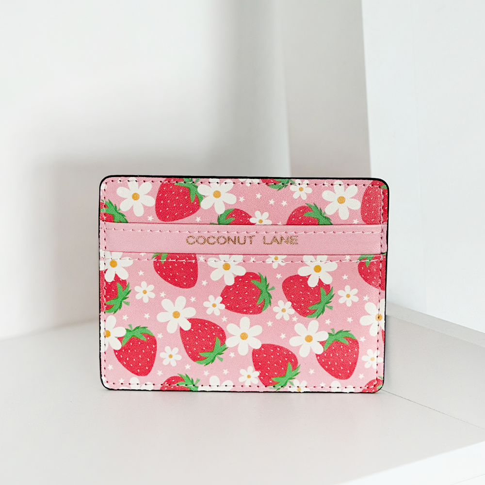 Berry Cute Strawberry Card Holder – Coconut Lane