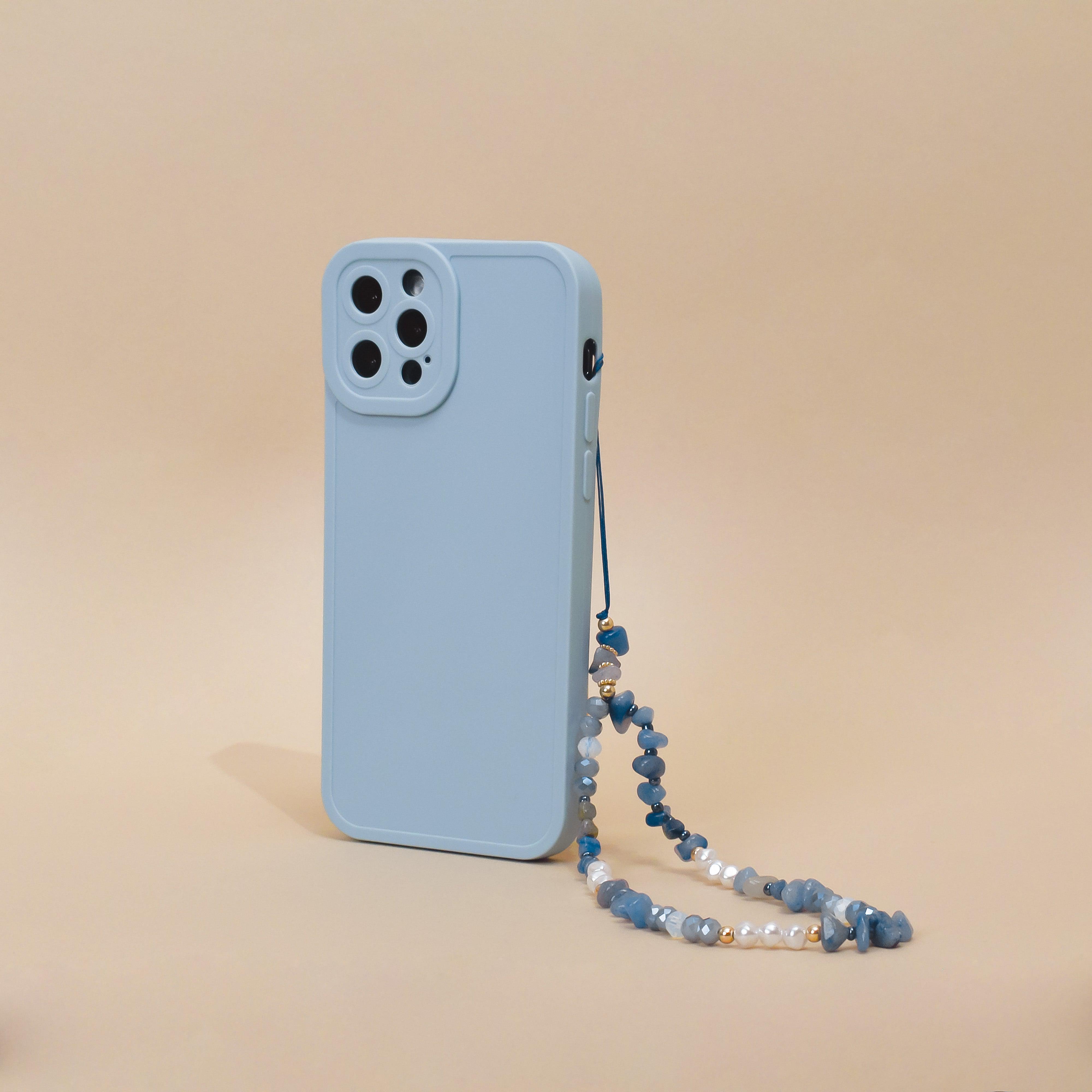 Beaded Phone Strap - Ocean Eyes | Phone Charm | Coconut Lane